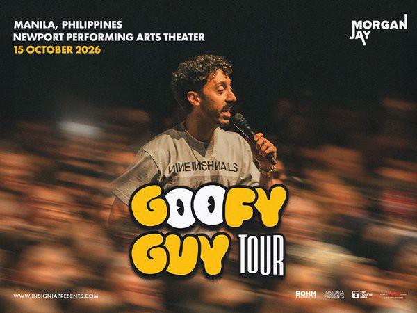 Morgan Jay: The Goofy Guy Tour - October 15, 2026 , Oct 15, 2026 | insignia