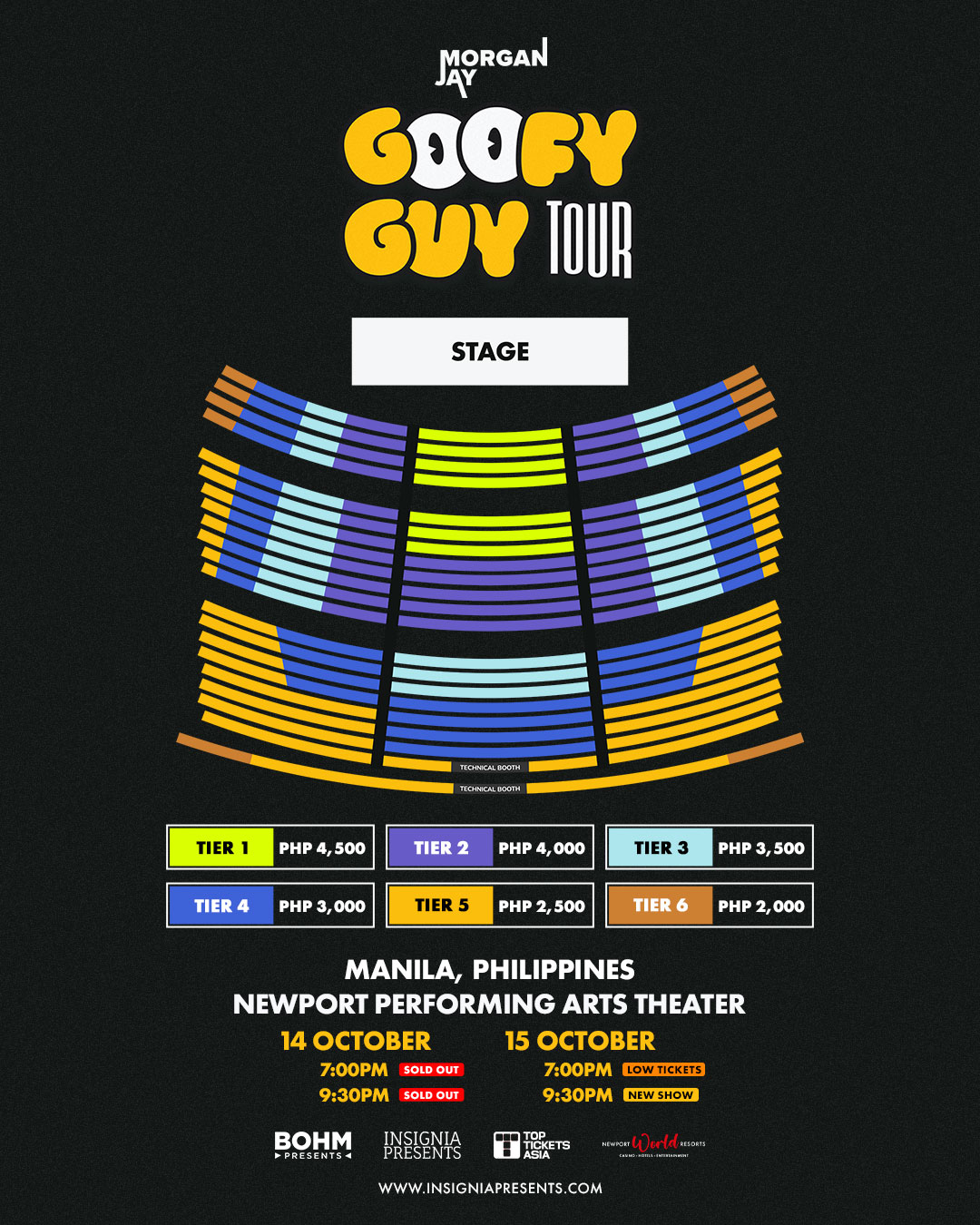 Morgan Jay: The Goofy Guy Tour - October 15, 2026 , Oct 15, 2026 | insignia